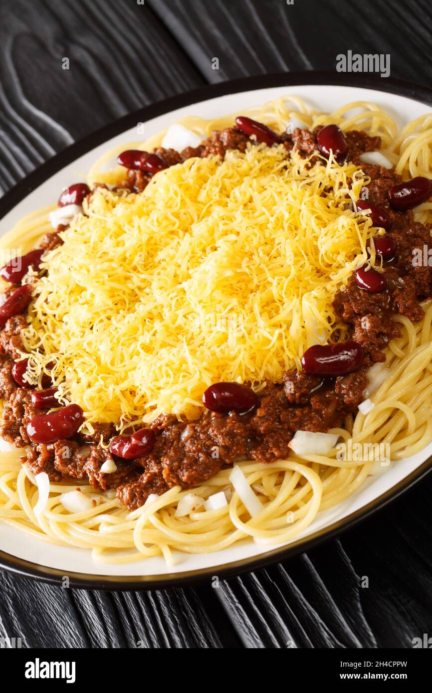 Cincinnati 5 way chili hi-res stock photography and images - Alamy