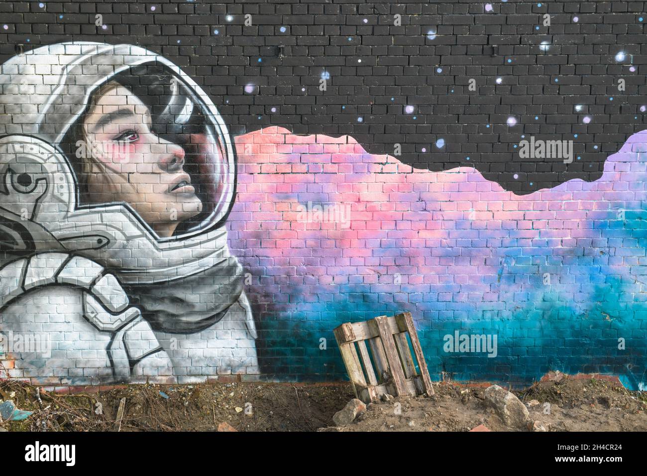 Astronaut Street Art