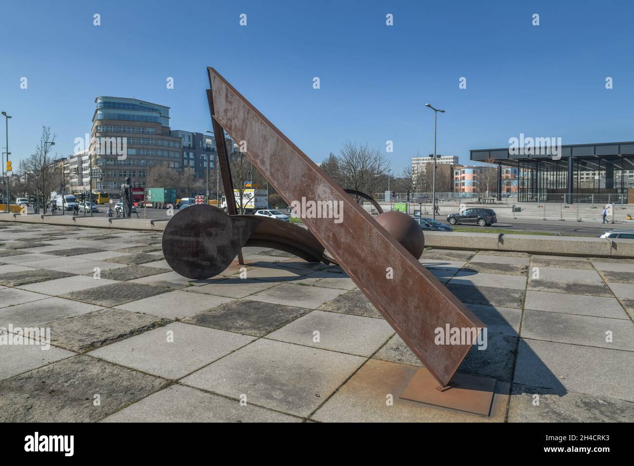 "Skulptur von Bernhard Heiliger ""Constellation"", Potsdamer Straße, Tiergarten, Mitte, Berlin ...