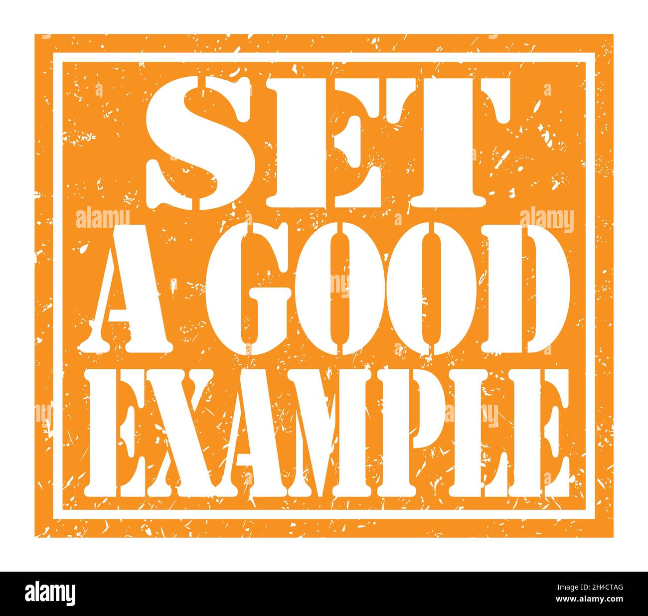 Set a good example hi-res stock photography and images - Alamy