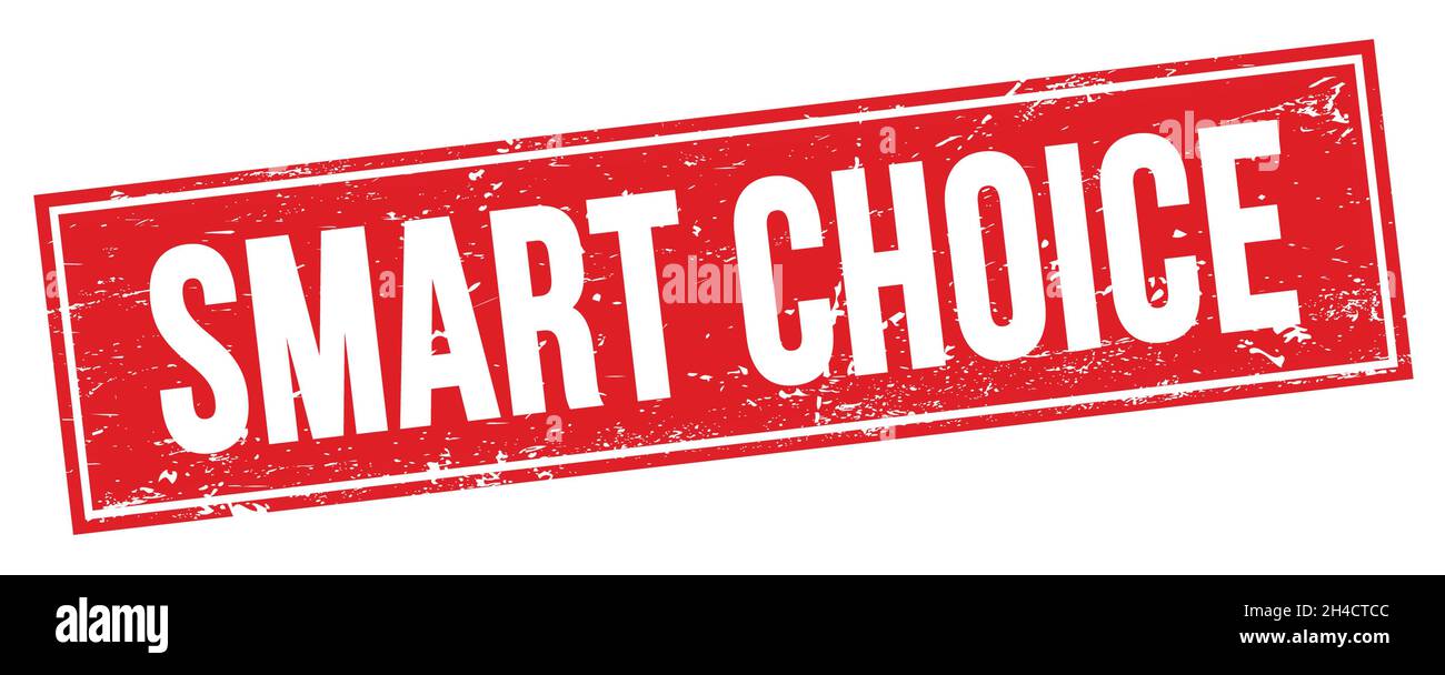 Smart choice stamp hi-res stock photography and images - Alamy