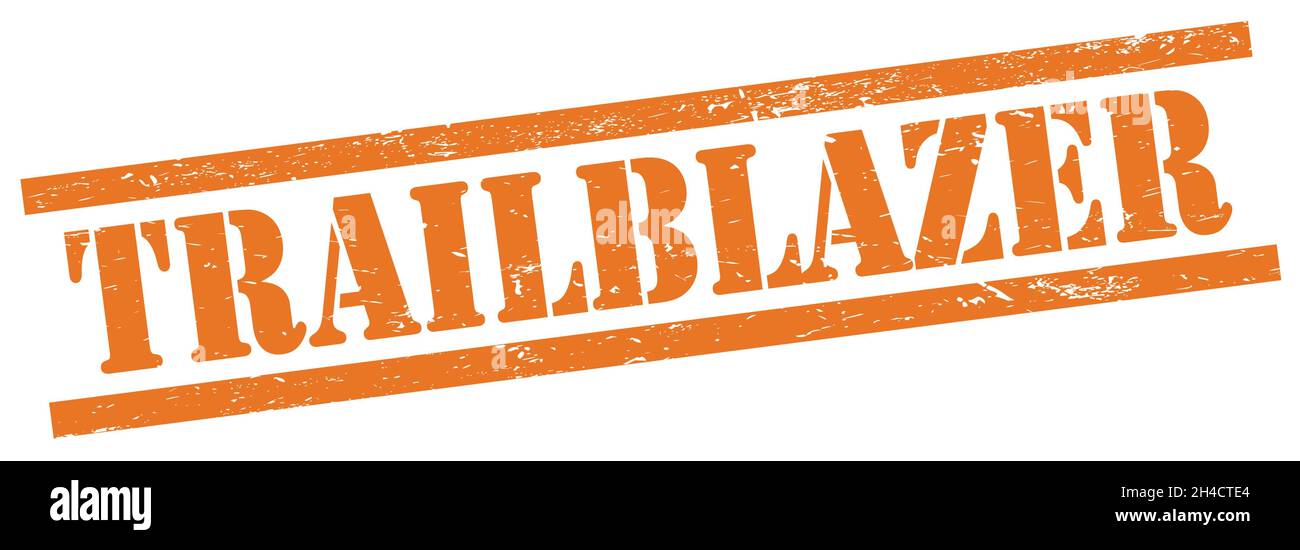 Trailblazer stamp hi-res stock photography and images - Alamy