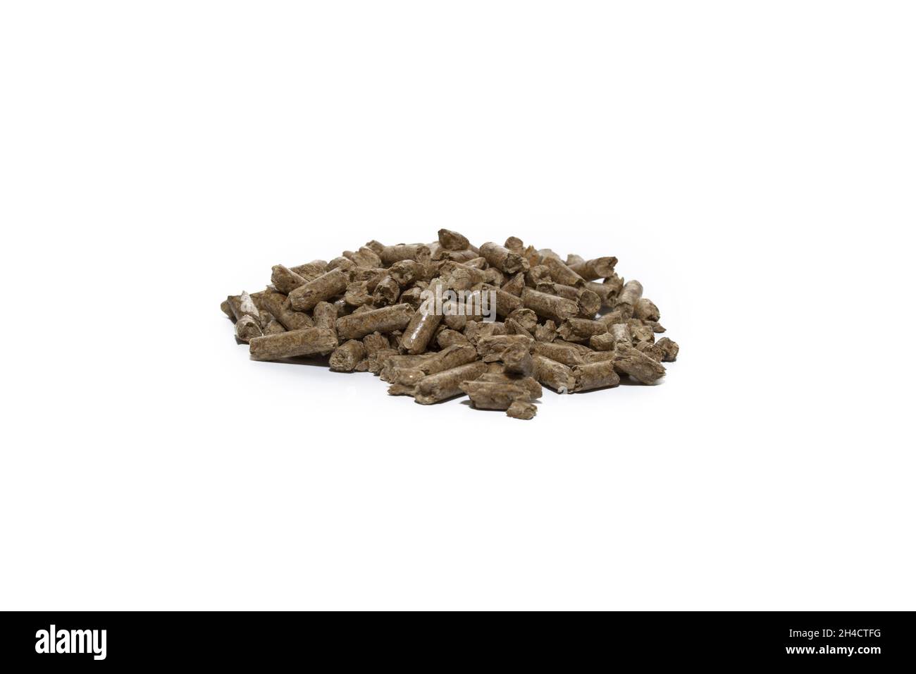 Pile of pellets isolated on a white background Bio-degradable Stock ...