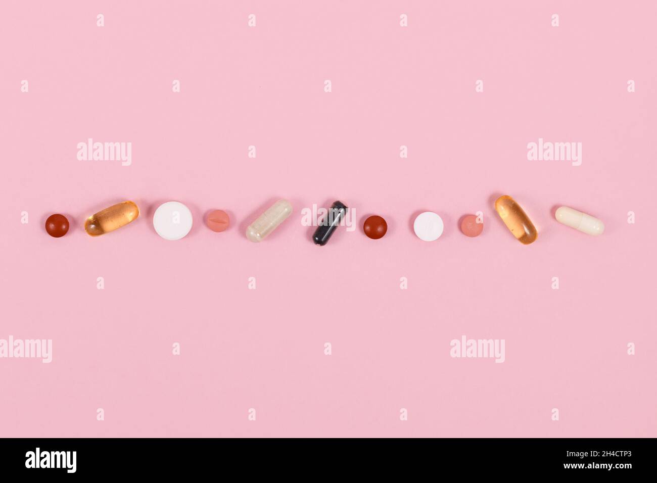 Different medication capsules tablets hi-res stock photography and ...