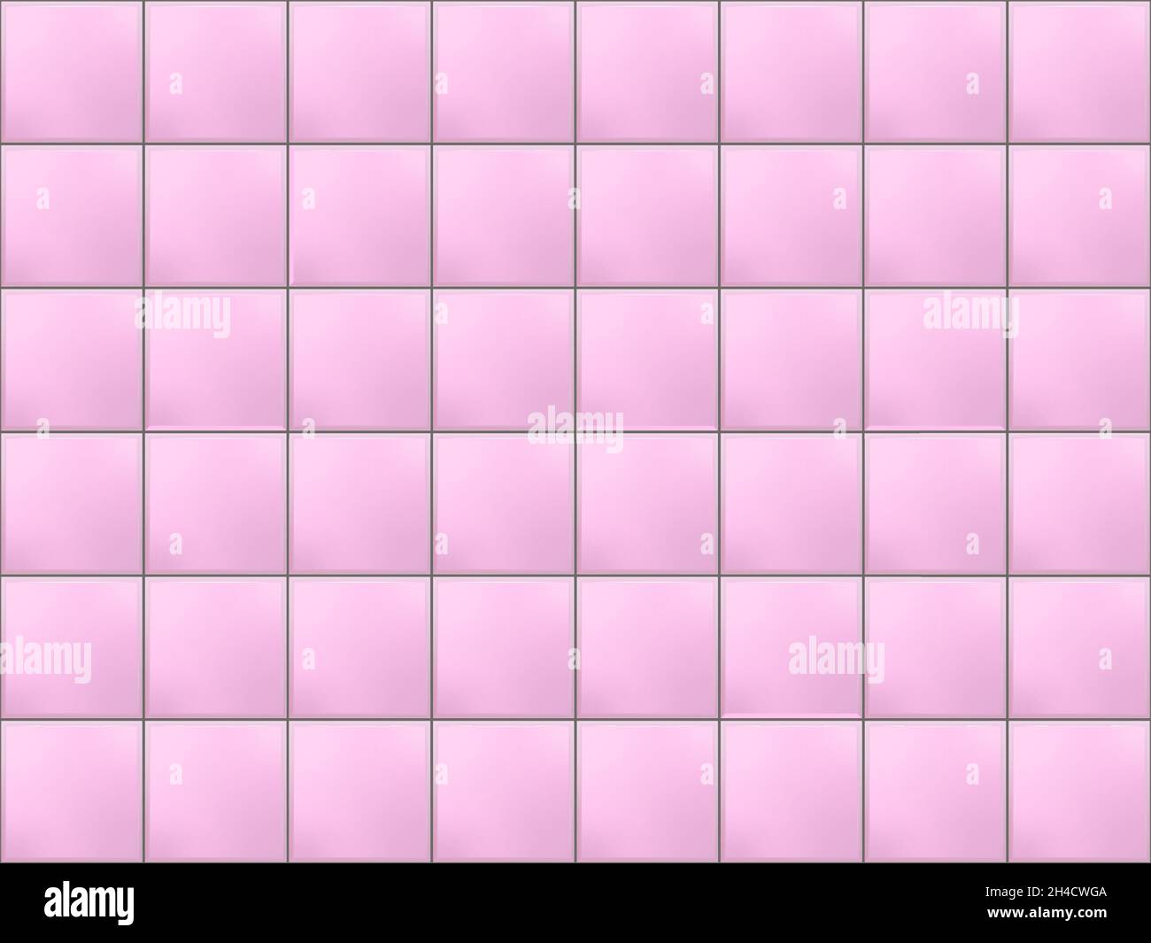 Subway square tile pattern. Pink seamless brick background. Vector ...