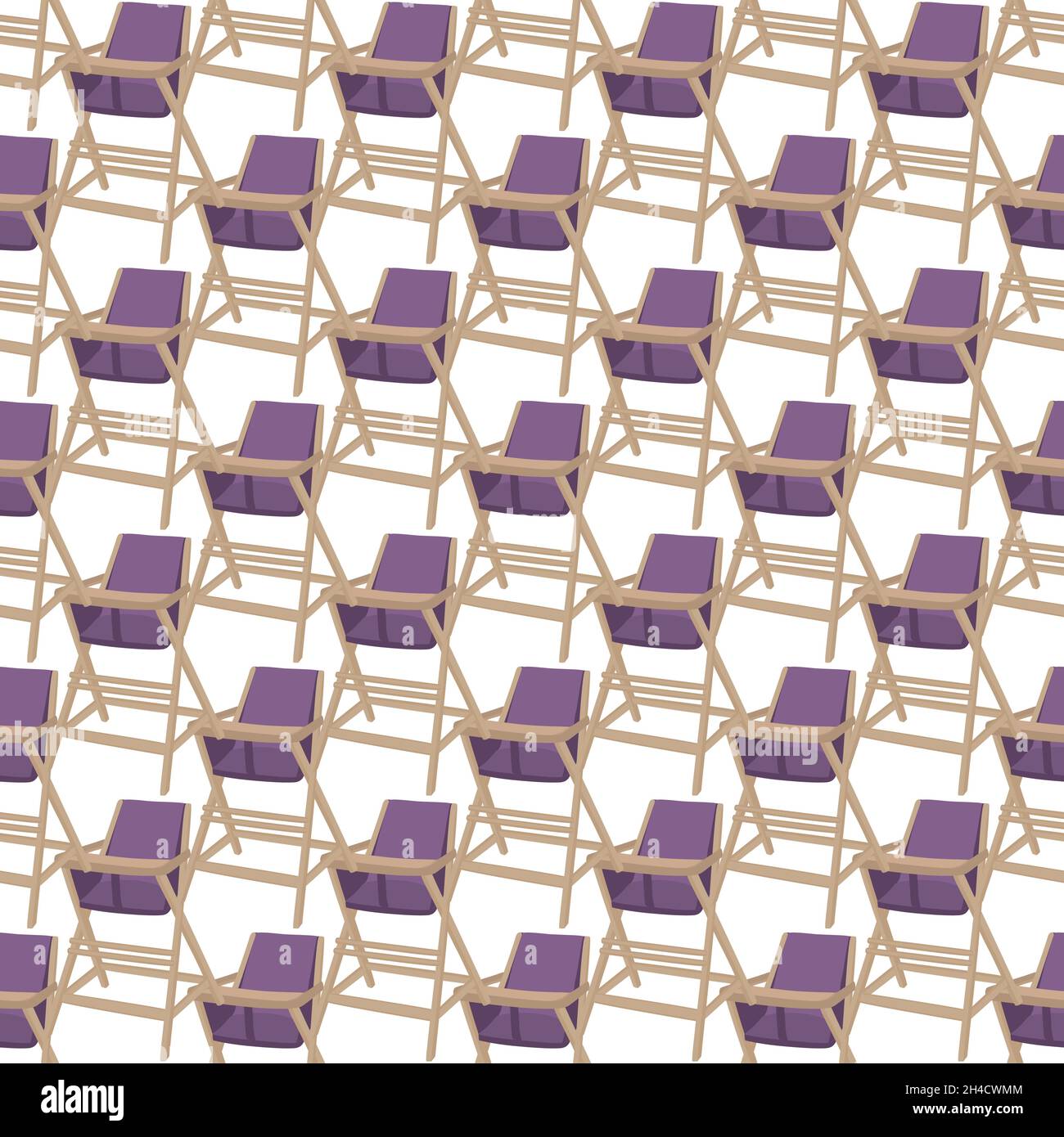 Illustration on theme colorful modern child high chair for baby feeding ...