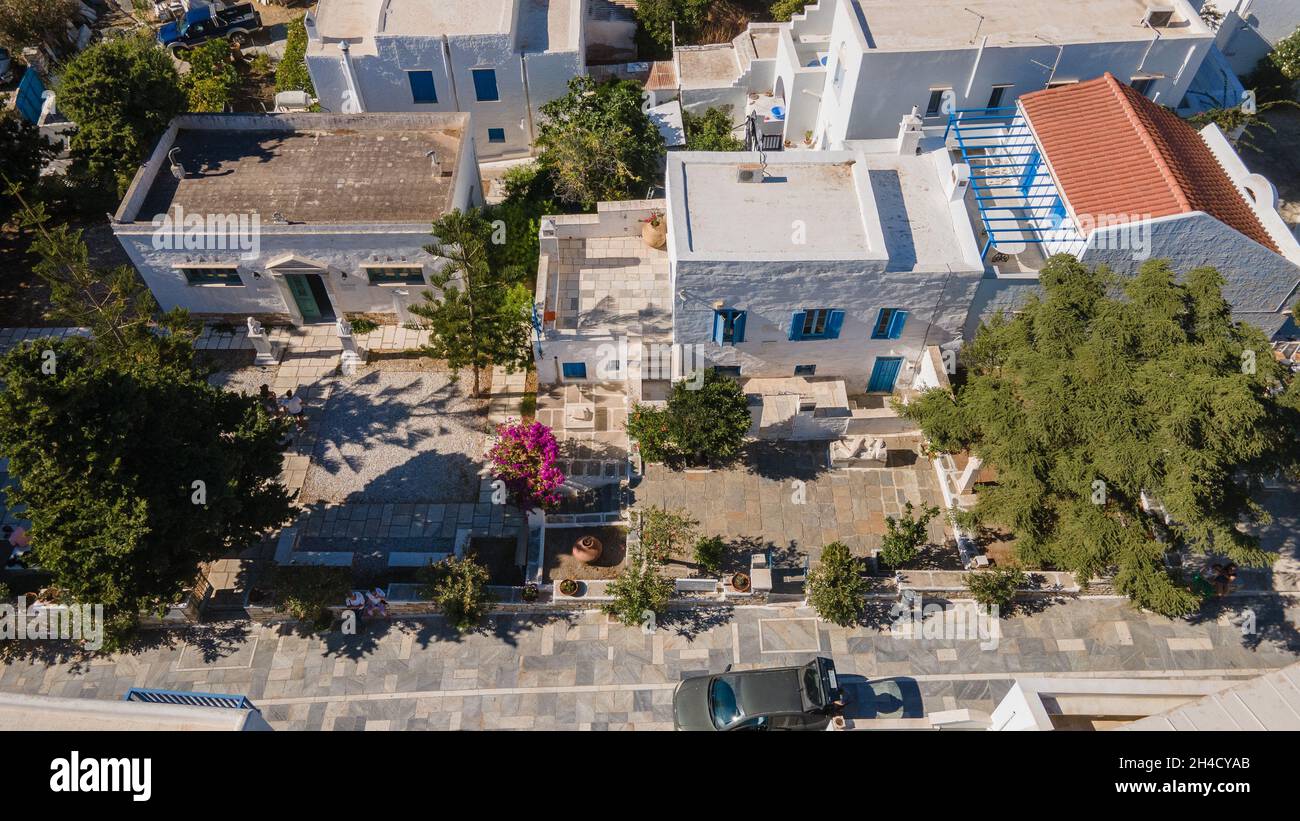 The museum of Pirgos village at Tinos island,Greece Stock Photo - Alamy