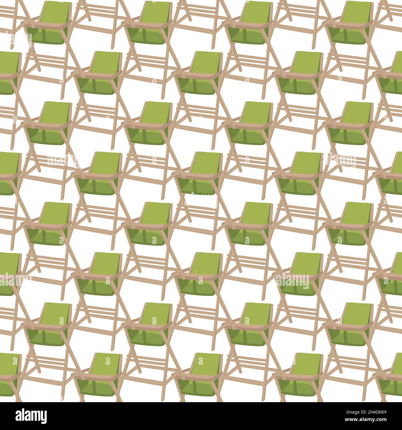 Illustration on theme colorful modern child high chair for baby feeding ...