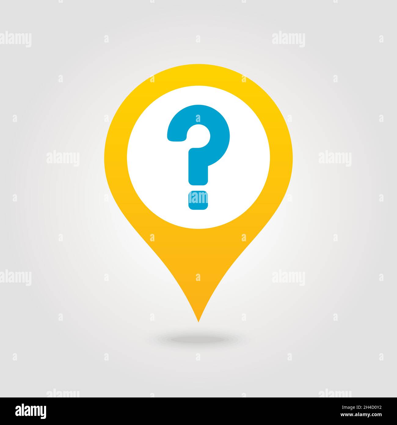 Map pin pointer question mark hi-res stock photography and images - Alamy