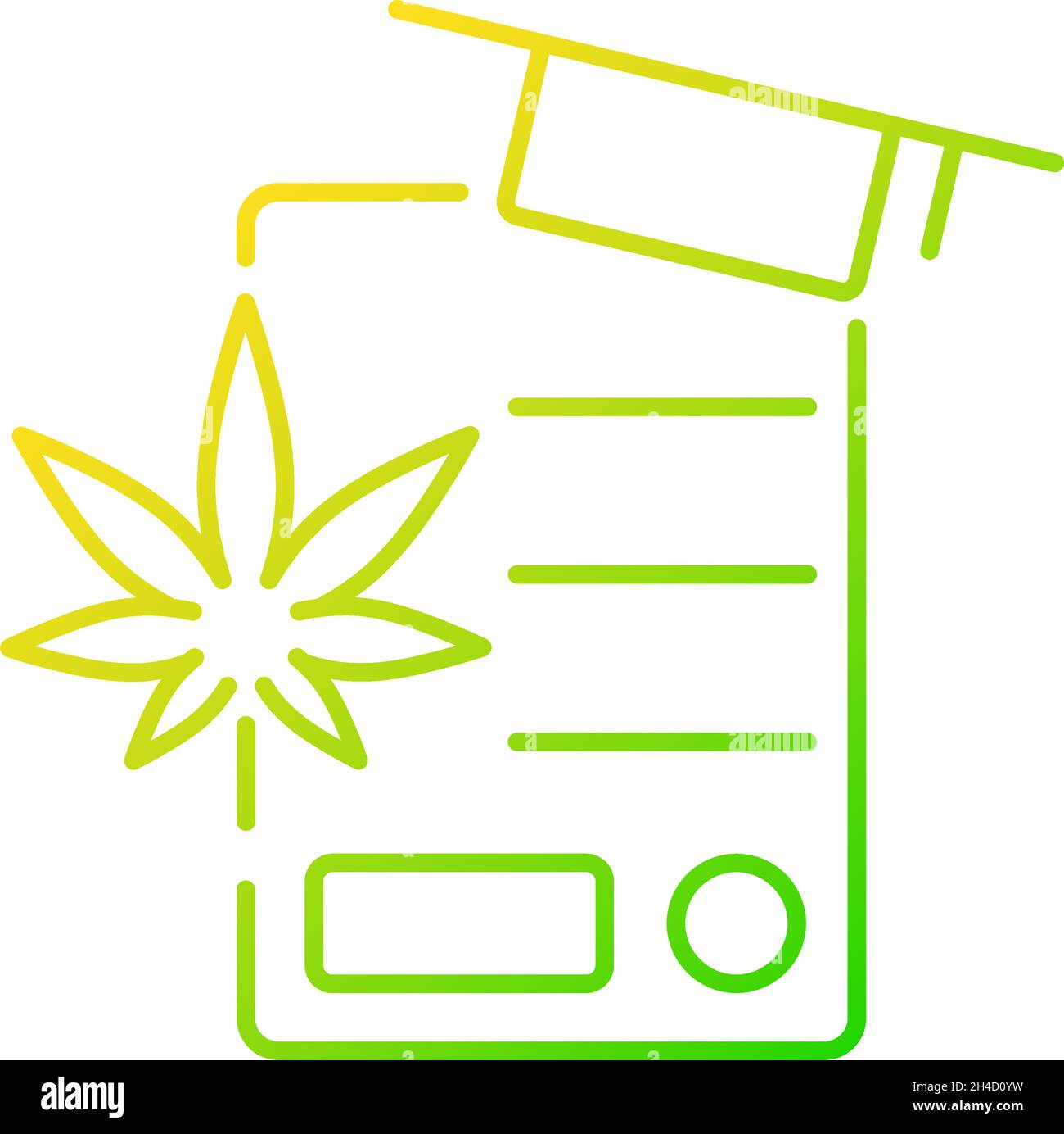 Cannabis education gradient linear vector icon Stock Vector Image & Art ... Cannabis education gradient linear vector icon Stock Vector Image & Art ...