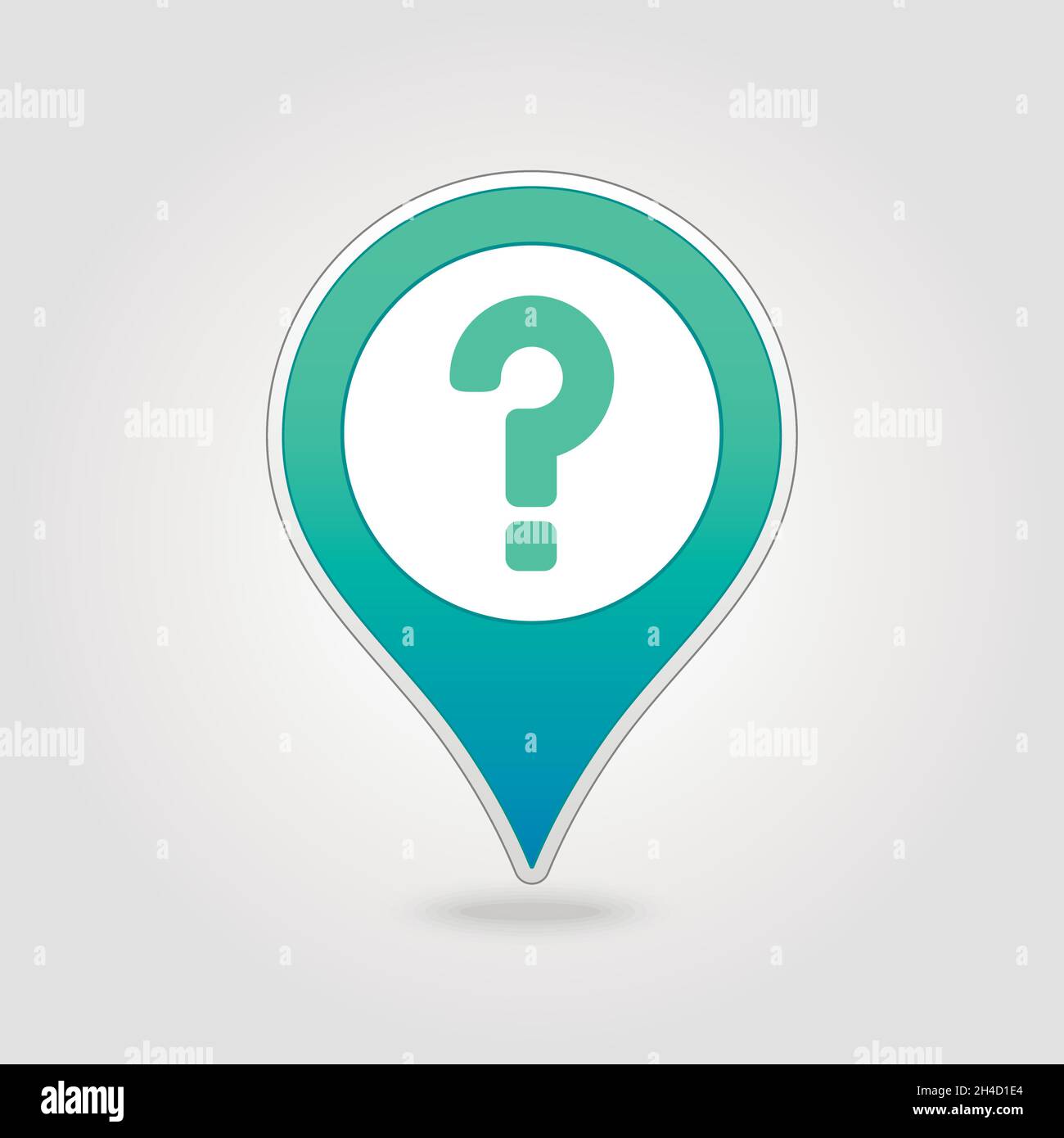 Map pin pointer question mark hi-res stock photography and images - Alamy