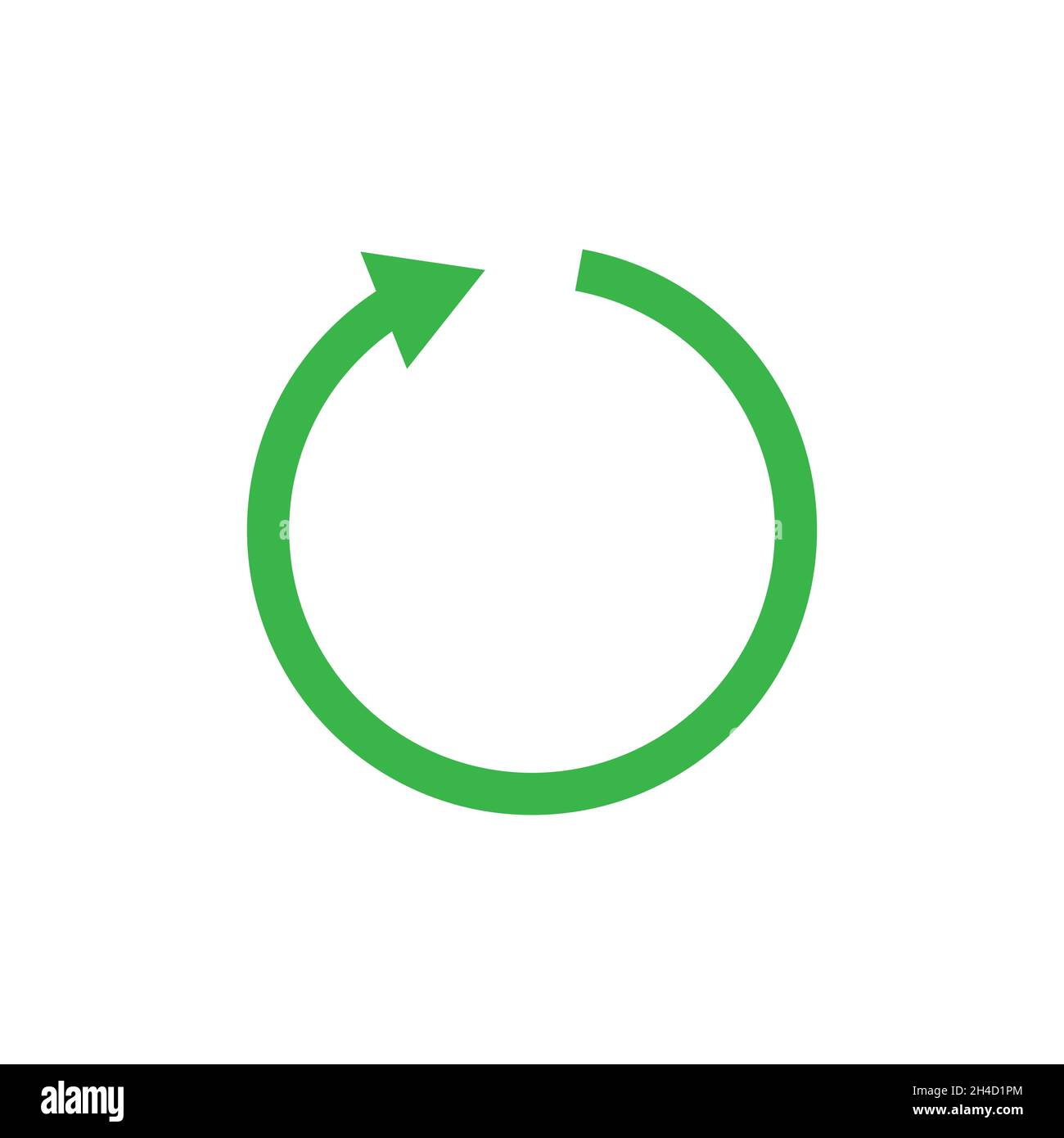 Recycle icon symbol simple hi-res stock photography and images - Alamy