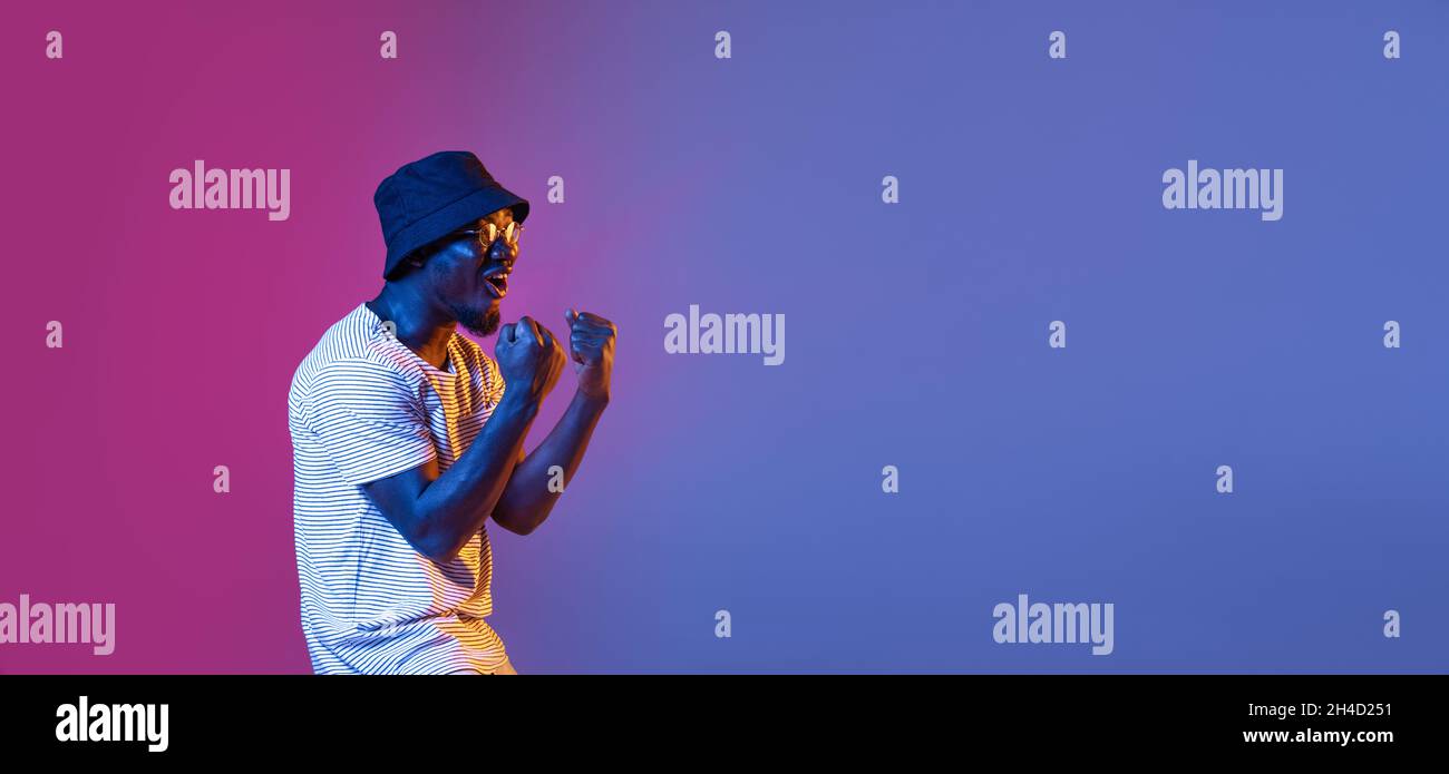 Winning success happy man celebrating being a winner. Dynamic image of ...