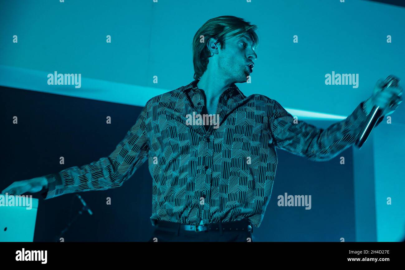 Finneas performs at the Fillmore Auditorium on November 1, 2021 in San ...