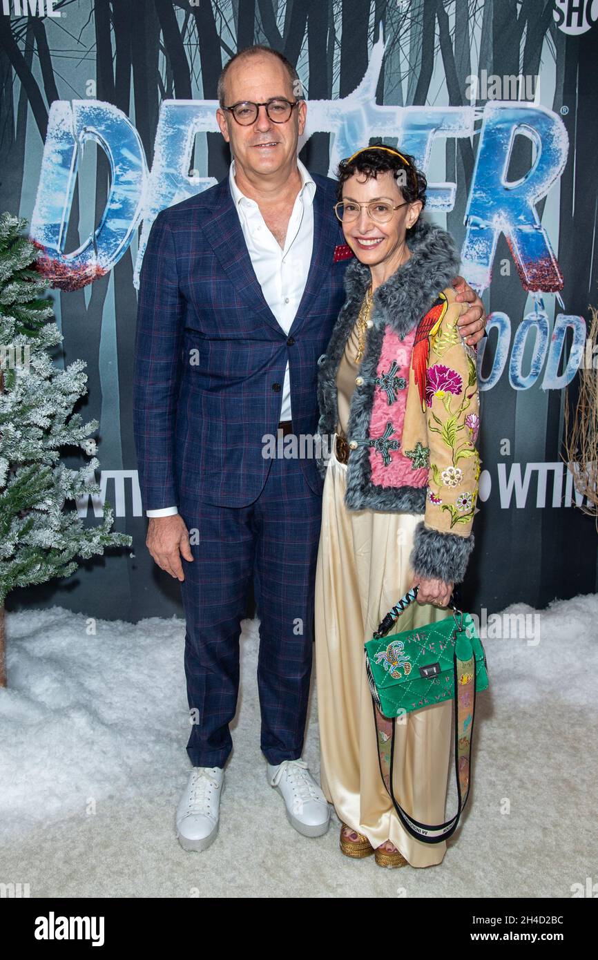 New York, United States. 01st Nov, 2021. David Nevins and Andrea ...