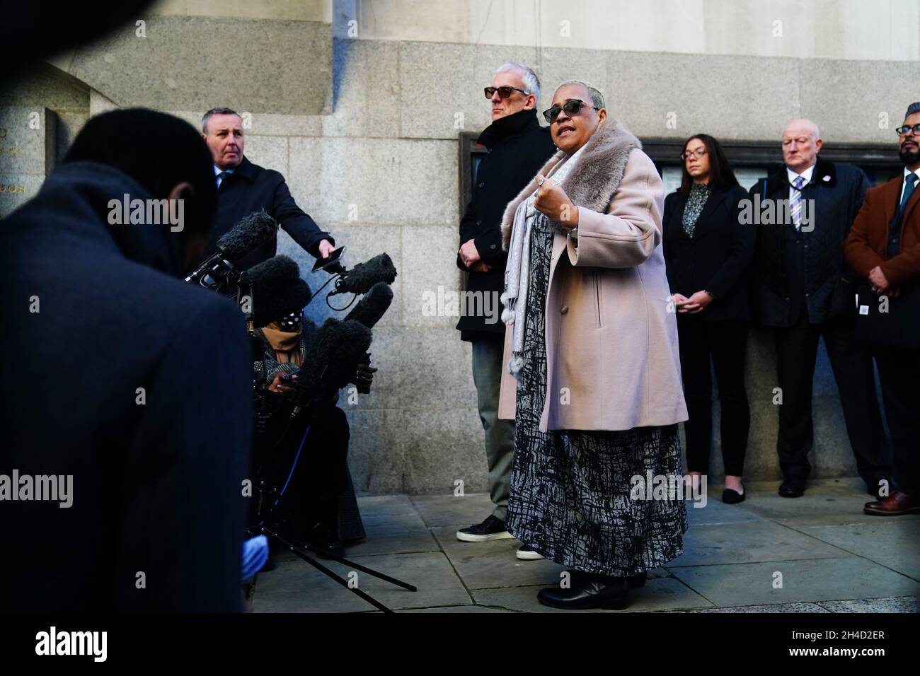 Mina Smallman, the mother of Nicole Smallman and Bibaa Henry, outside ...