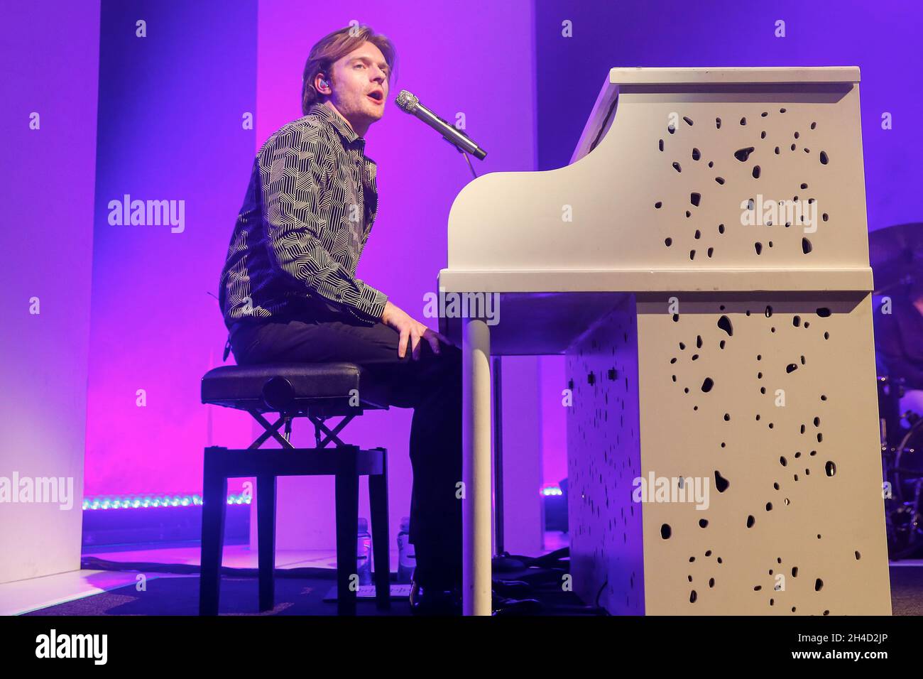 Finneas performs at the Fillmore Auditorium on November 1, 2021 in San ...