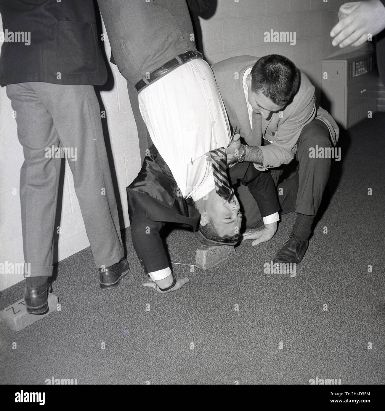 1960s, historical, college antics...a senior male college student in ...