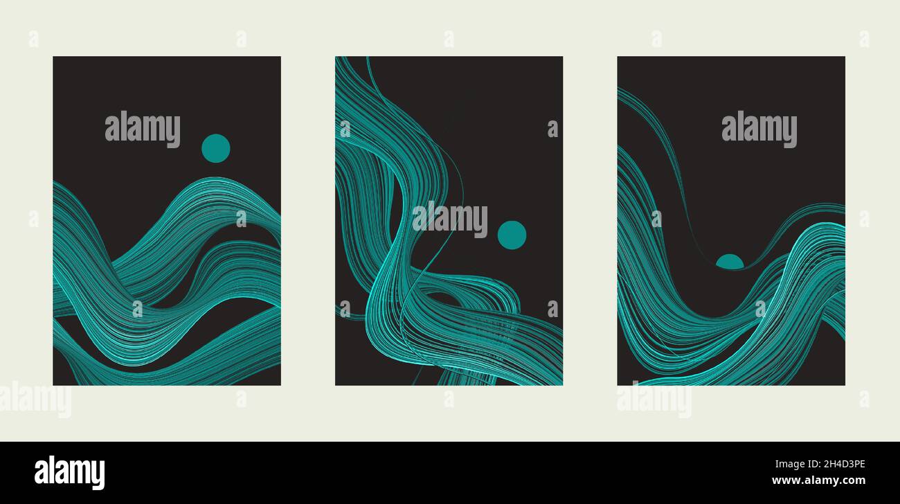 artistic covers design, colorful realistic texture backgrounds. Trendy ...