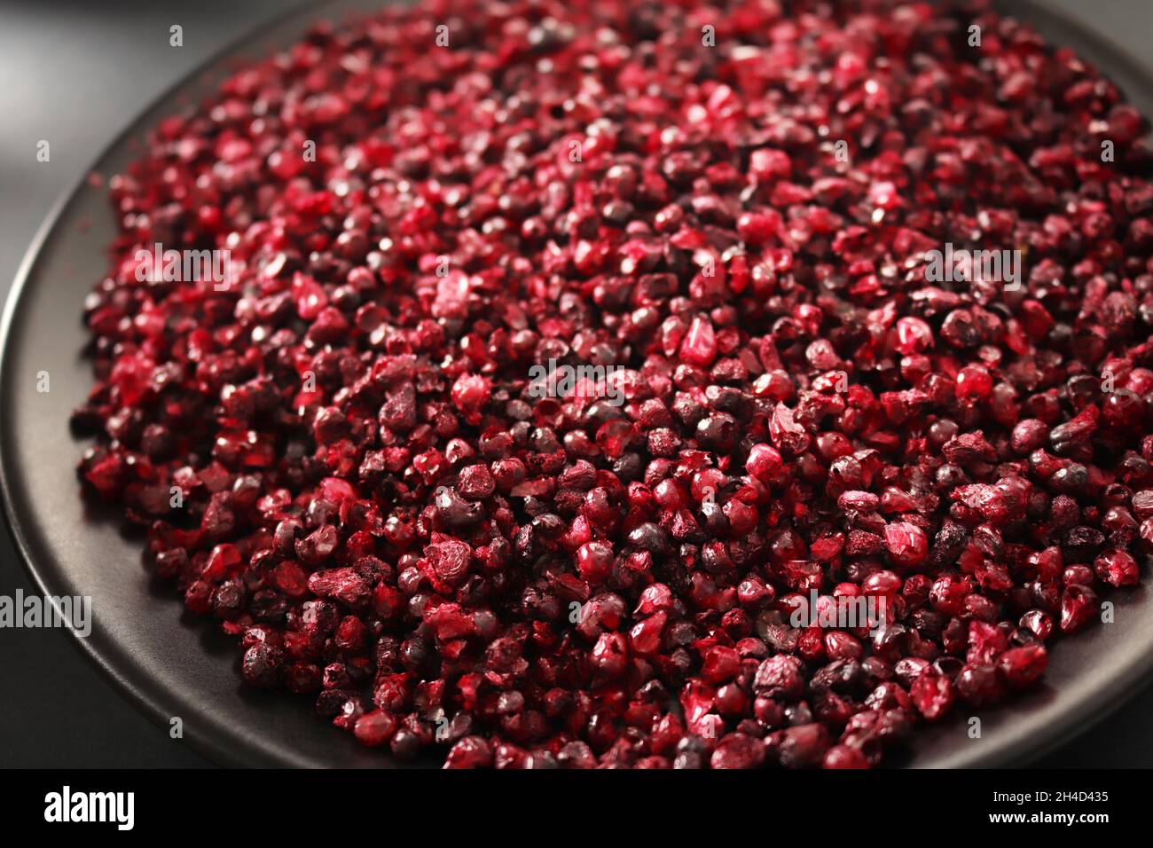 freeze dried granulated blackberry fruit Stock Photo - Alamy