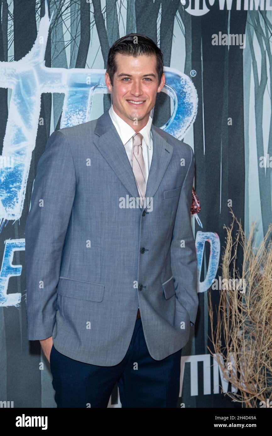 Kellan Rhude attends the world premiere of "Dexter: New Blood" Series ...
