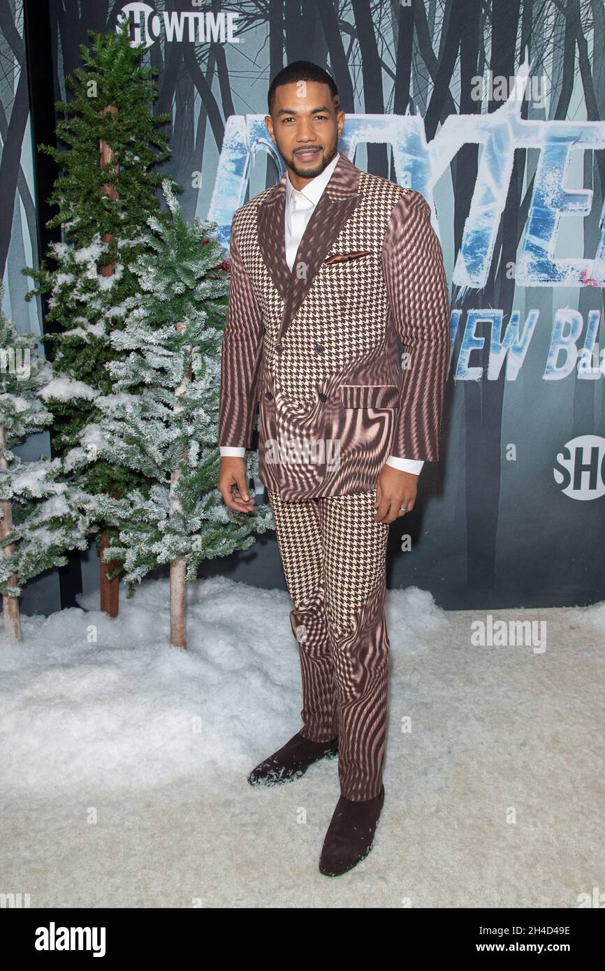 Alano Miller attends the world premiere of "Dexter: New Blood" Series ...