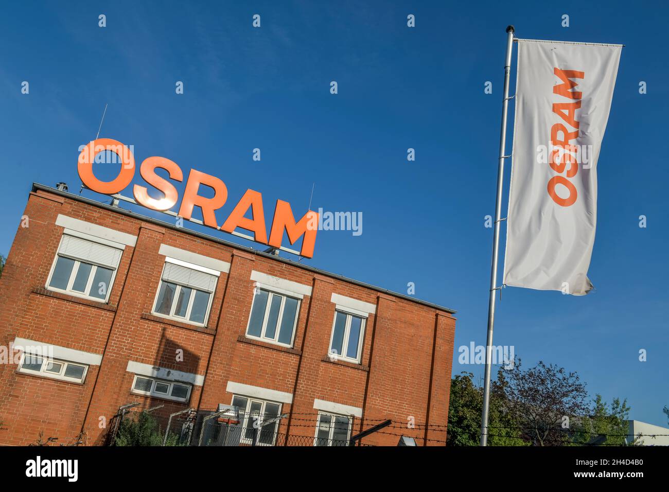 Osram Werk, Nonnendammallee, Siemensstadt, Spandau, Berlin, Deutschland ...