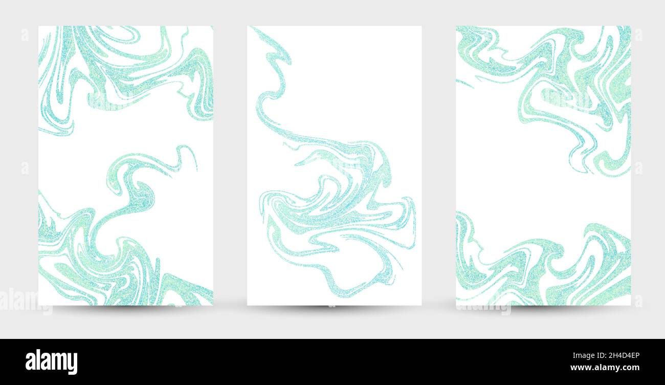 Blue marble template, artistic covers design, colorful realistic ...