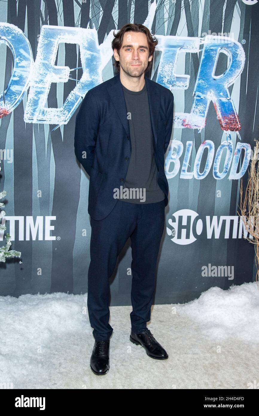 Steve M. Robertson attends the world premiere of "Dexter: New Blood ...