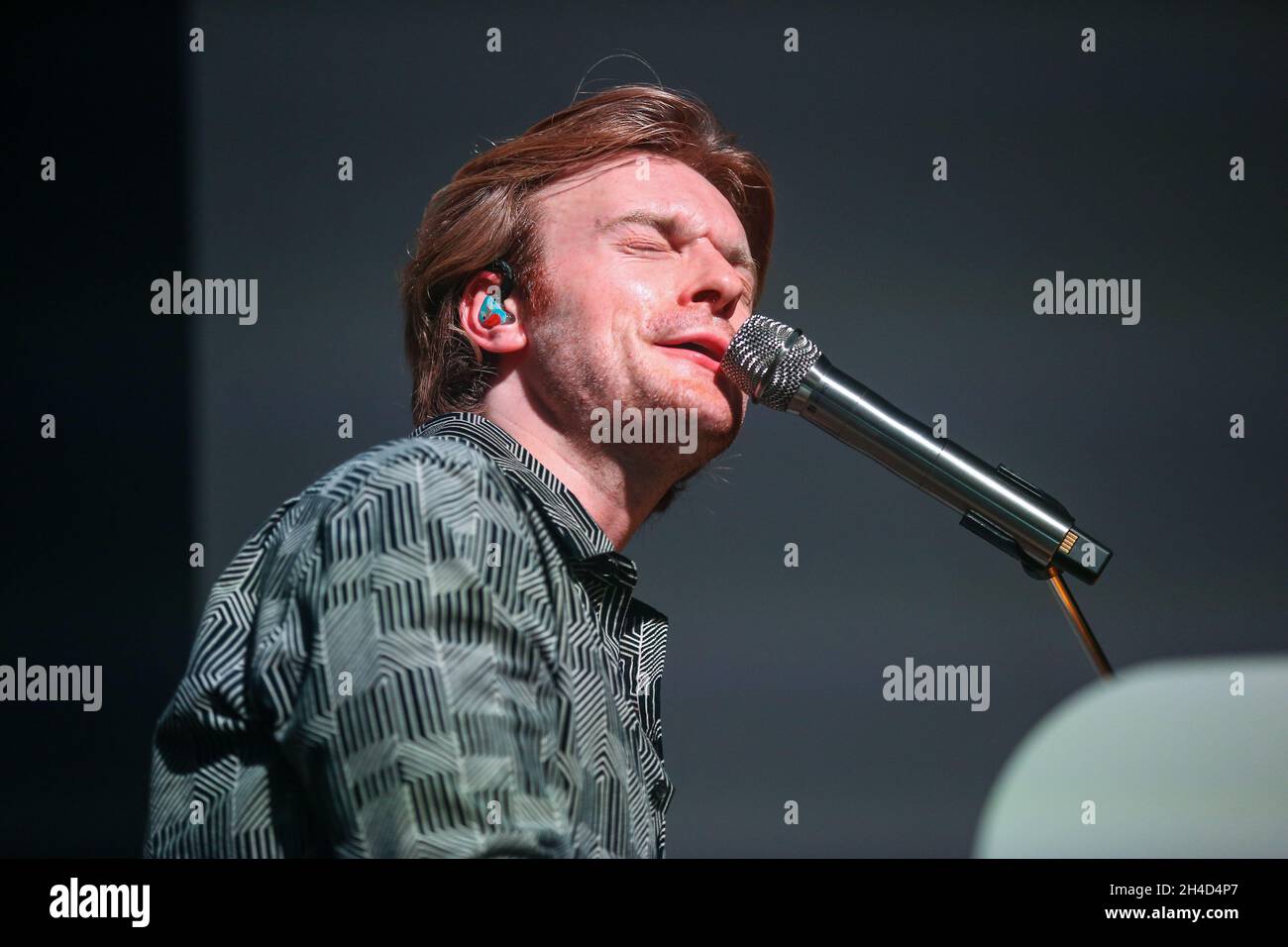 Finneas performs at the Fillmore Auditorium on November 1, 2021 in San ...