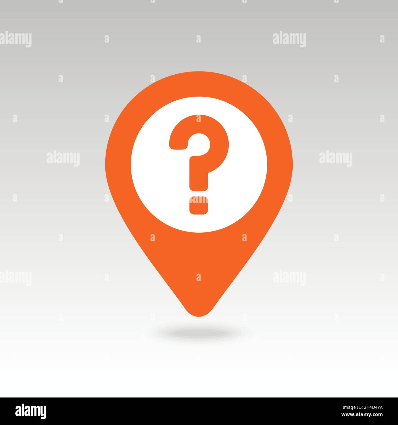 Map pin pointer question mark hi-res stock photography and images - Alamy