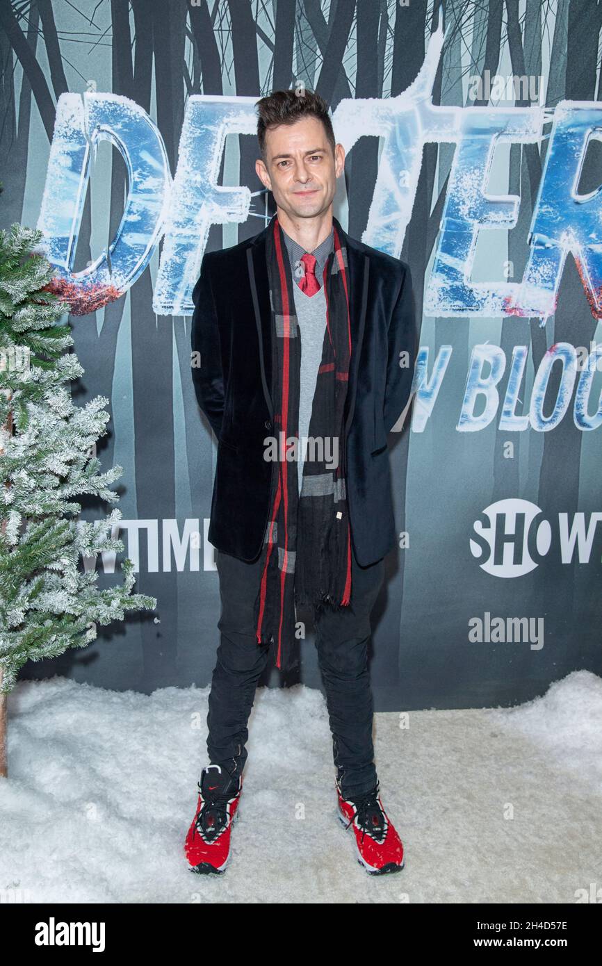 Ian Unterman attends the world premiere of "Dexter: New Blood" Series ...