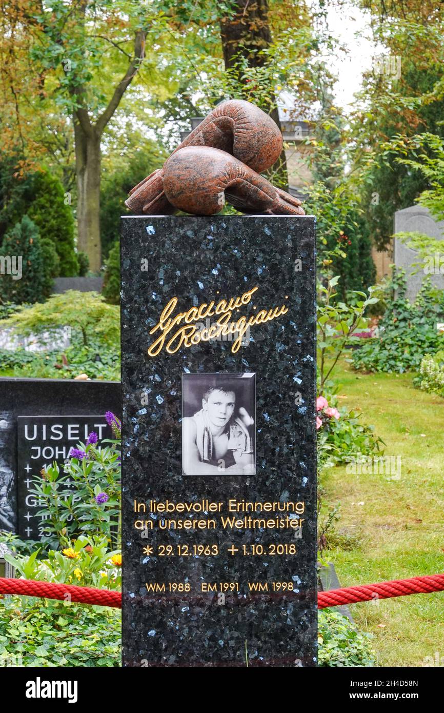 Grab Boxer Rocky Graciano Rocchigiani, Alter St.-Matthäus-Kirchhof ...