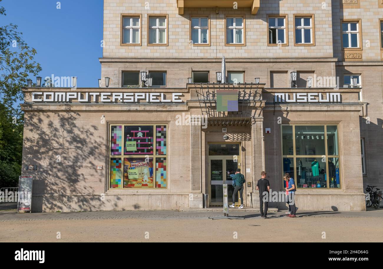 Computerspielemuseum, Karl-Marx-Allee, Friedrichshain, Berlin ...