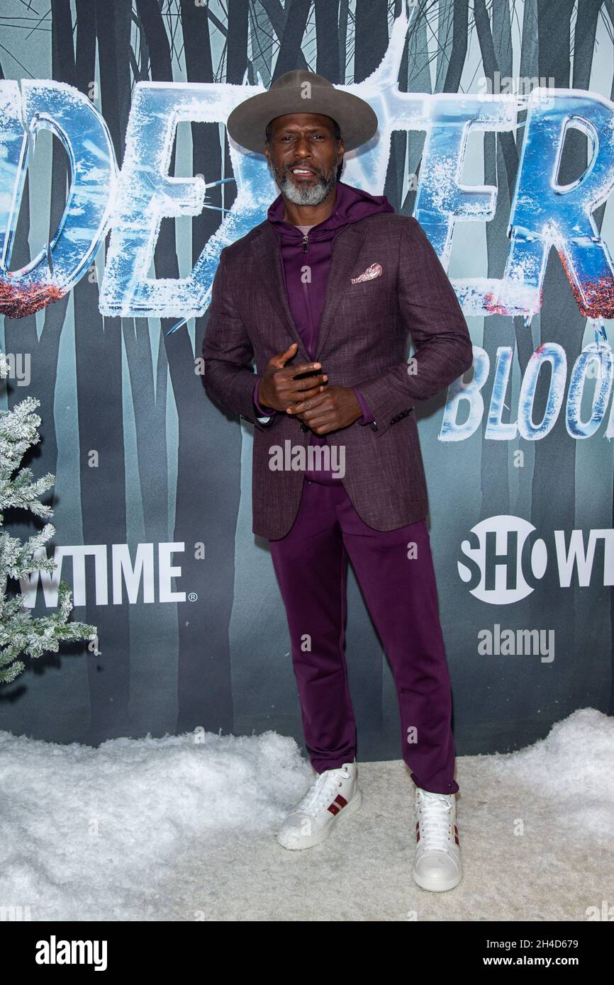 New York, United States. 01st Nov, 2021. Curtiss Cook attends the world ...