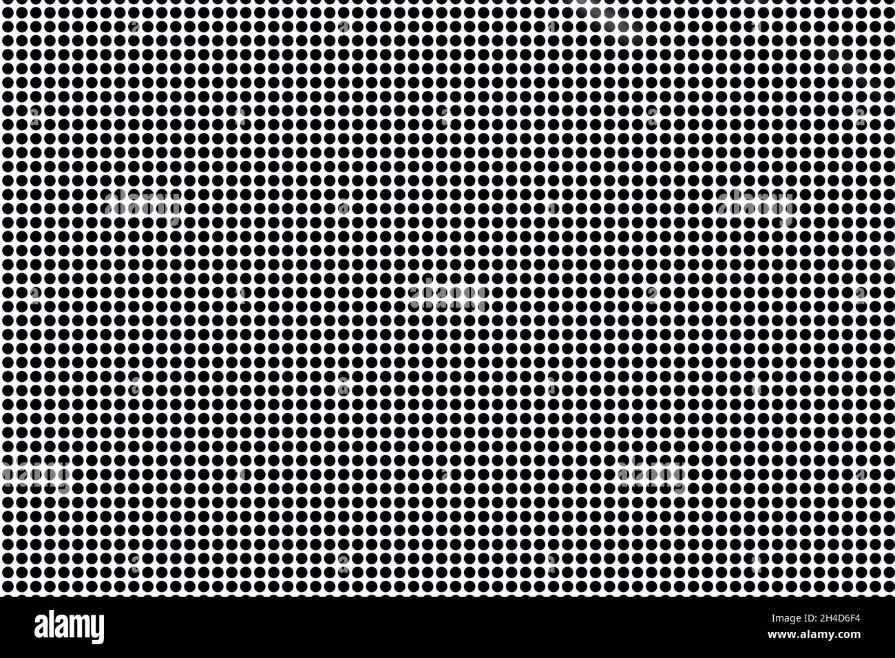 Black little circle points on white background. Dots pattern ...