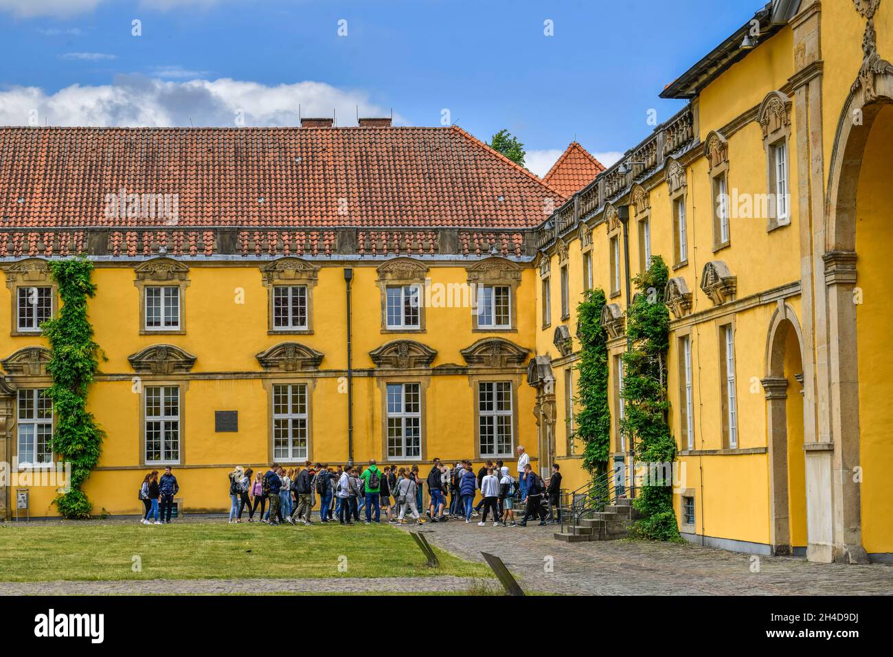 Schloß, Universität, Neuer Graben, Osnabrück, Niedersachsen ...