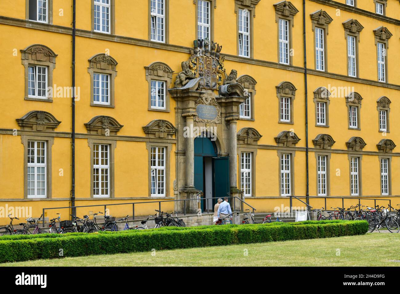 Schloß, Universität, Neuer Graben, Osnabrück, Niedersachsen ...