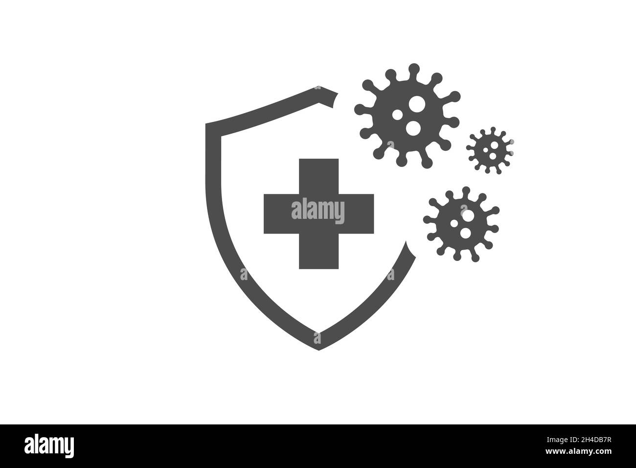 Medical shield care Cut Out Stock Images & Pictures - Alamy