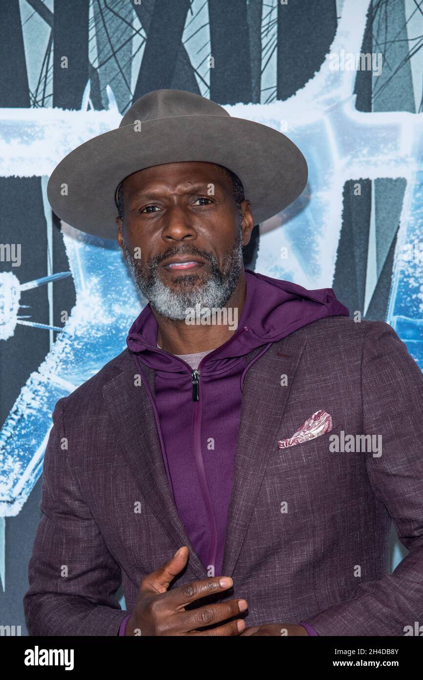 New York, United States. 01st Nov, 2021. Curtiss Cook attends the world ...