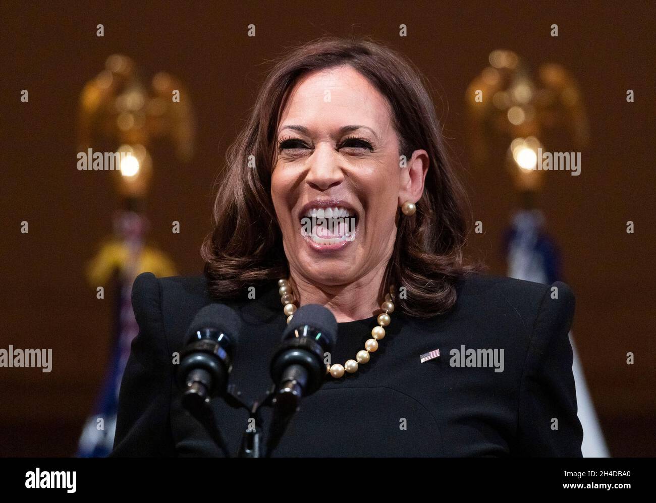 New York, New York, USA. 01st Nov, 2021. United States Vice President ...