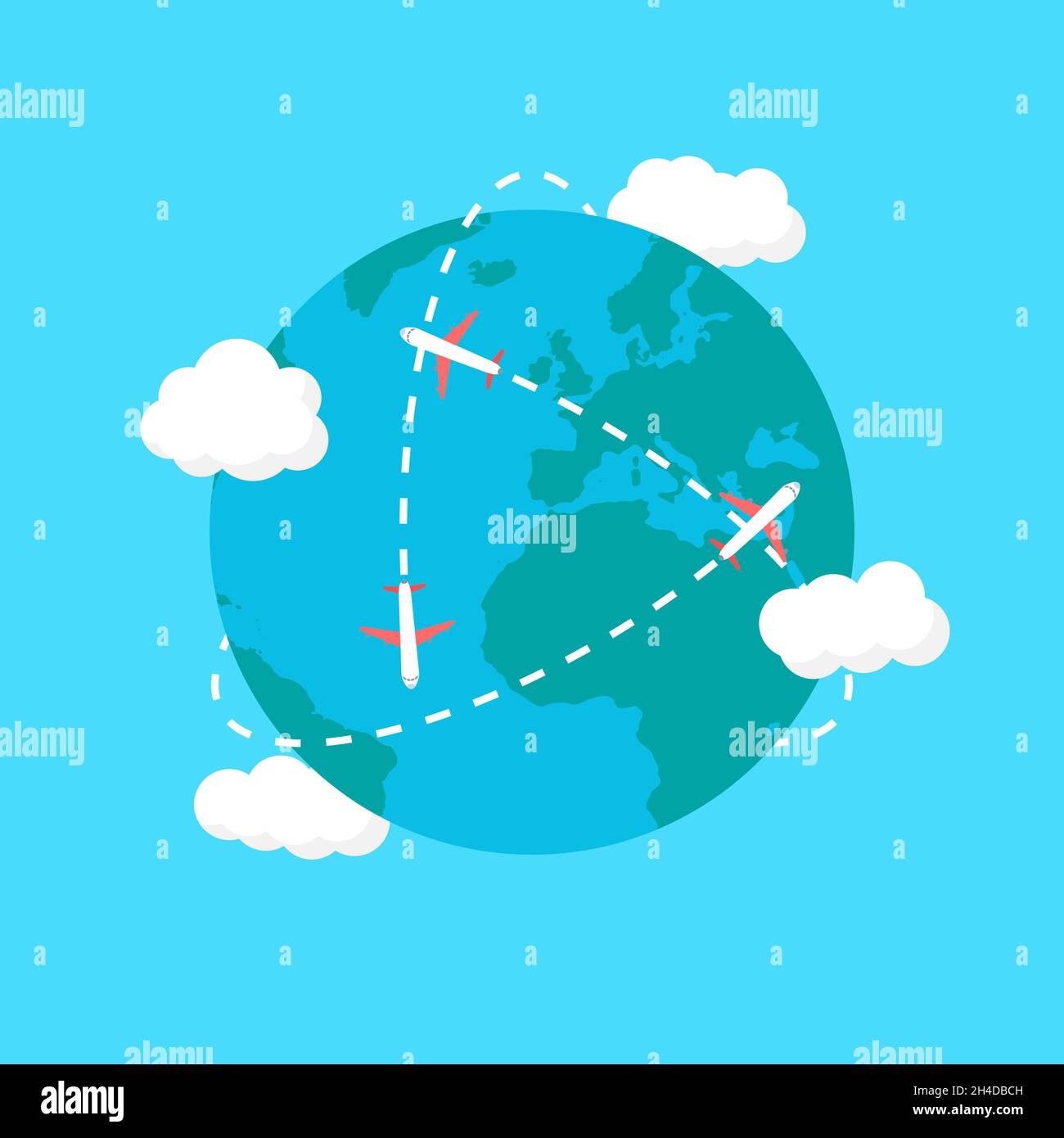 Airline backgrounds Stock Vector Images - Alamy