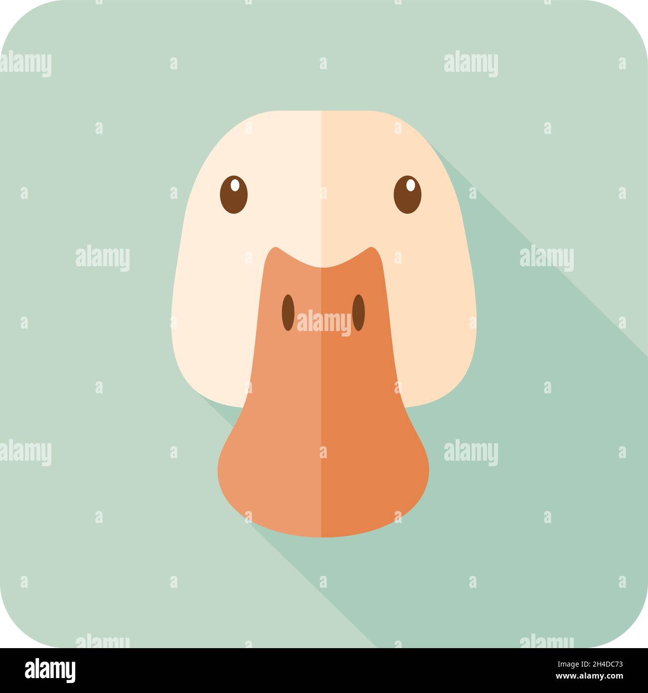 Duckling shadow Stock Vector Images - Alamy