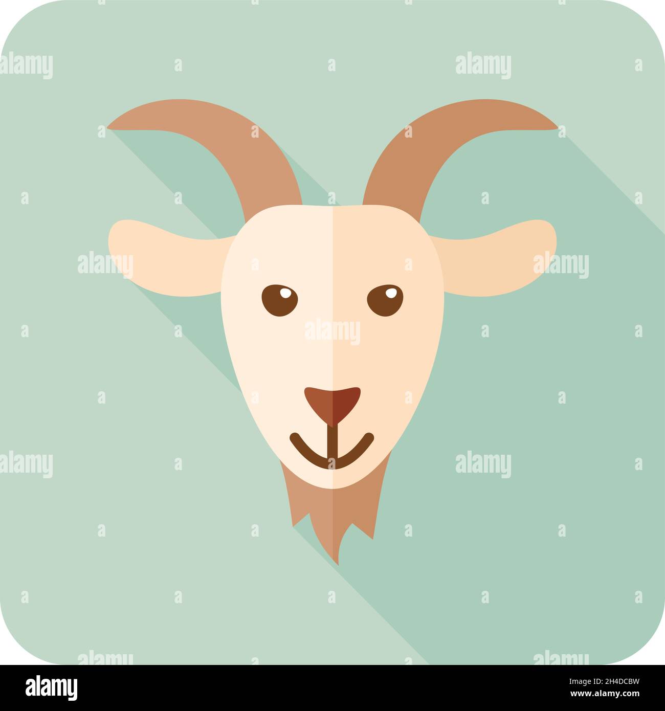 Shadow Farm Goat Stock Vector Images - Alamy