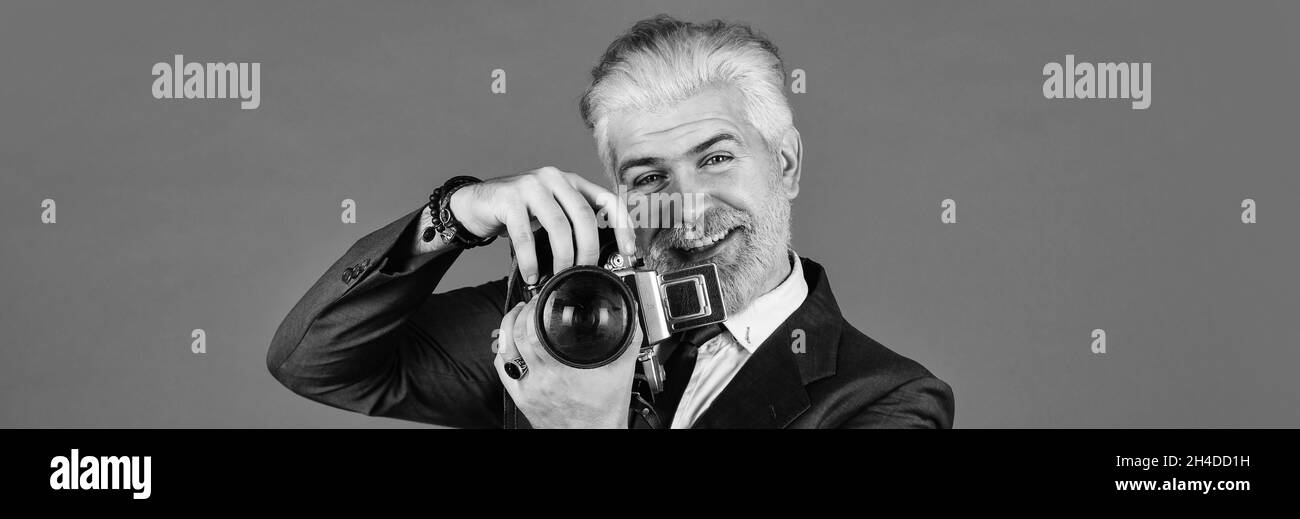 male beauty. capture result of barbershop salon. vintage camera ...