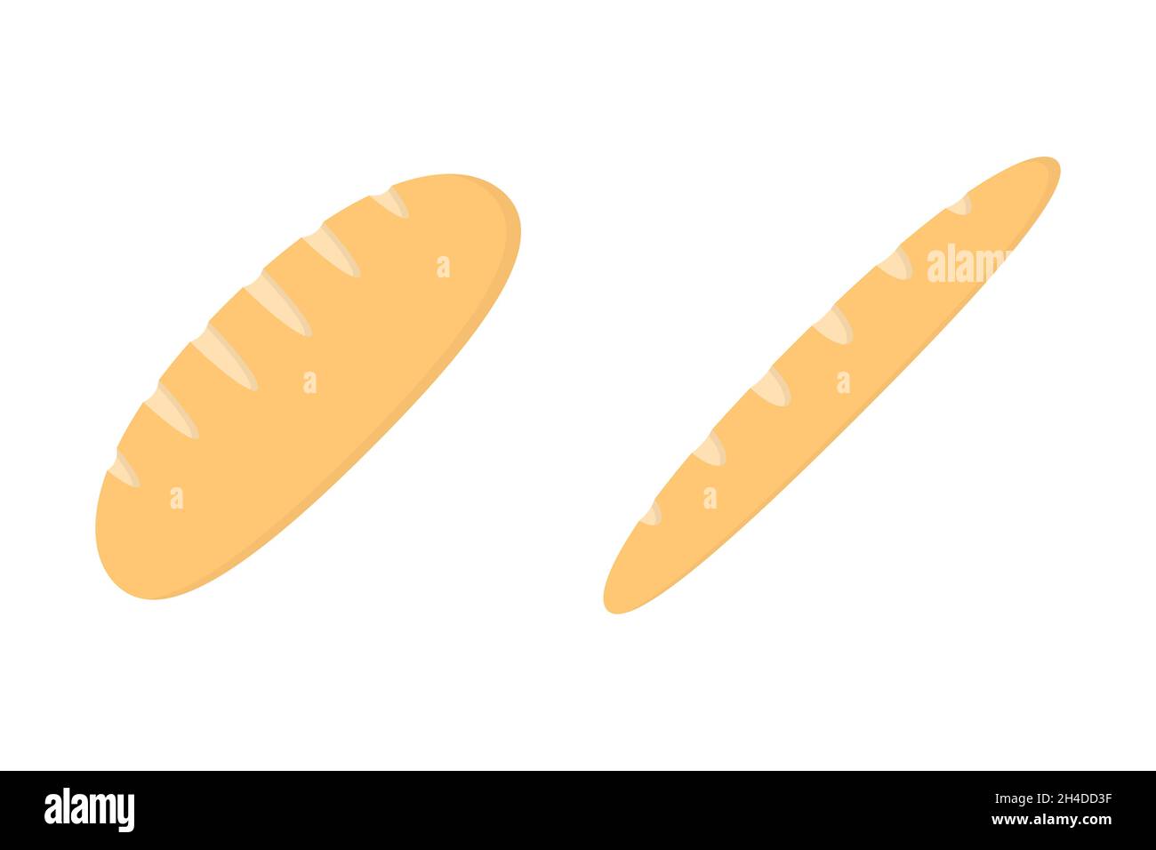 Flat bread bun design hi-res stock photography and images - Alamy