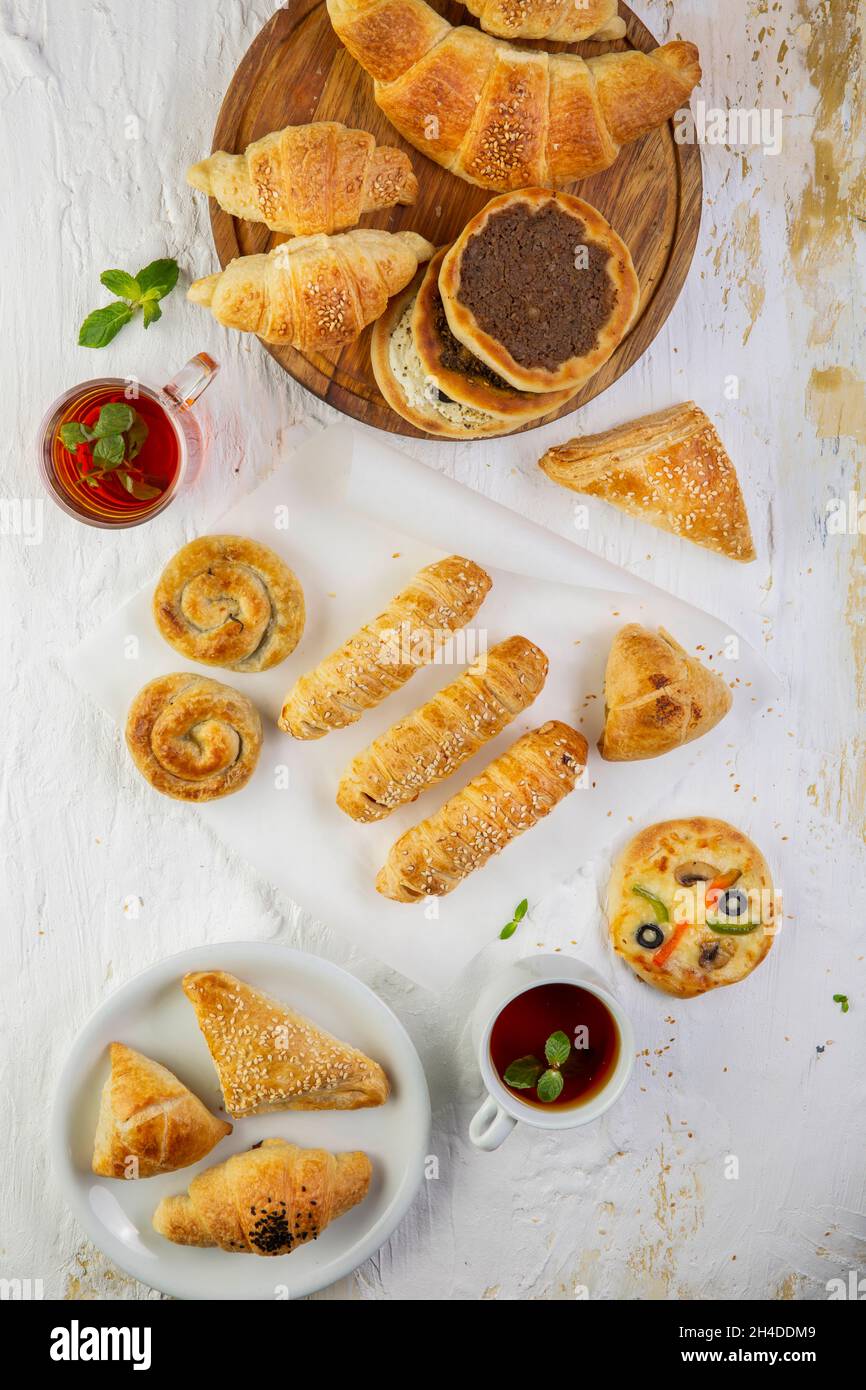 Pastries of all kinds make you happy Stock Photo - Alamy