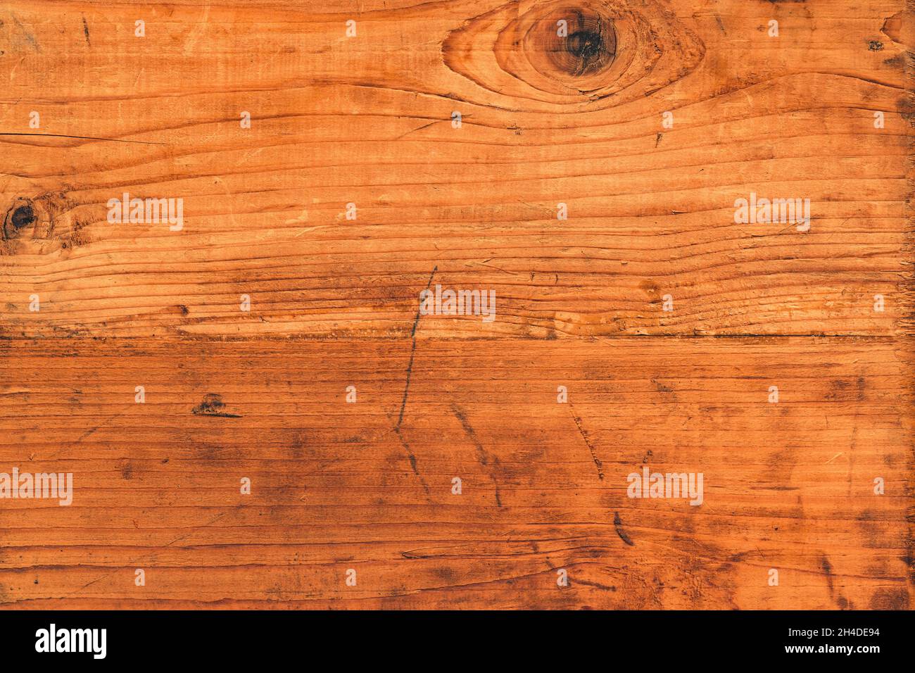 Top view of an old rustic oak wood texture as background Stock Photo ...
