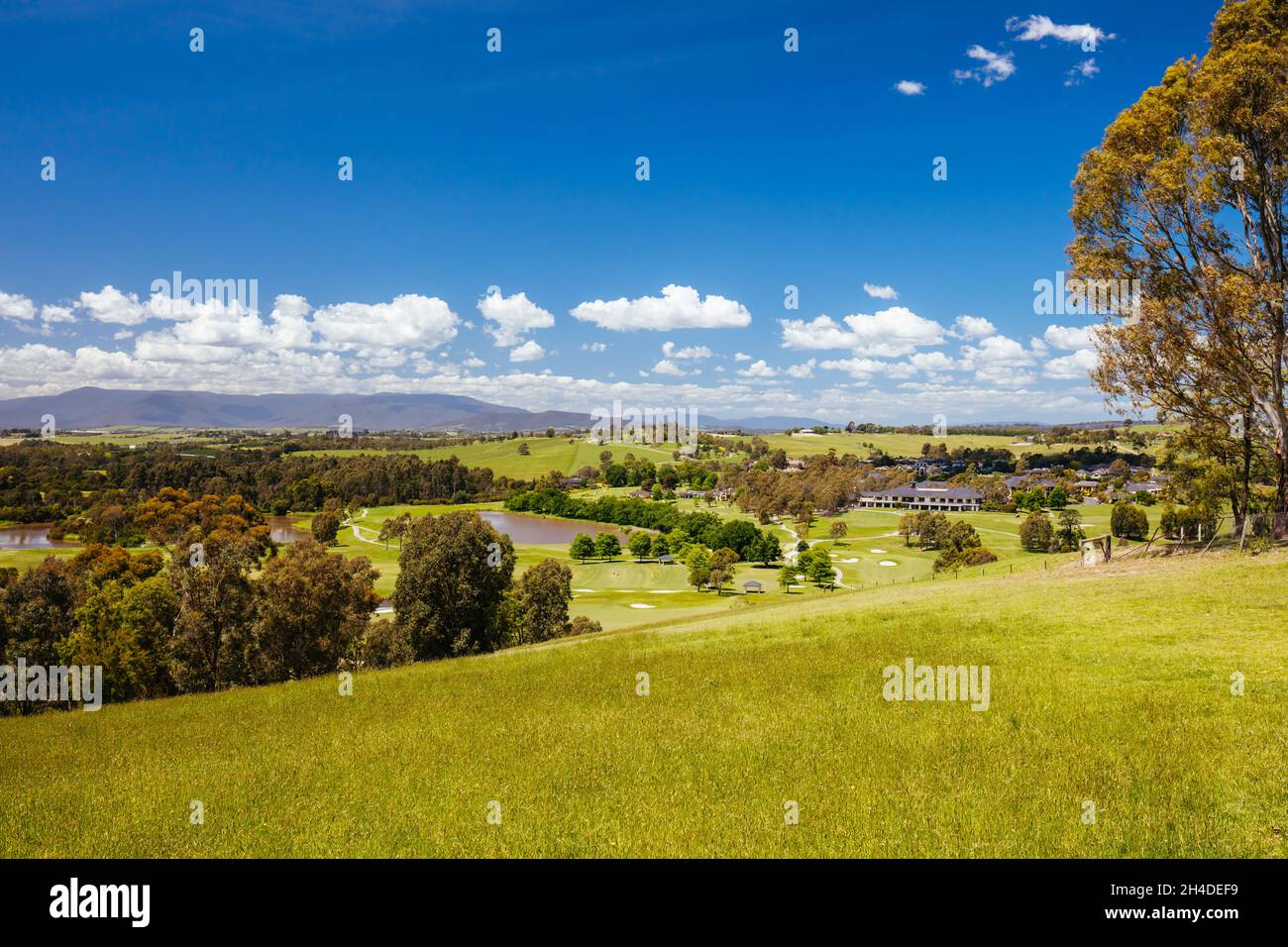 Mount Lofty Circuit Walk in Melbourne Australia Stock Photo - Alamy