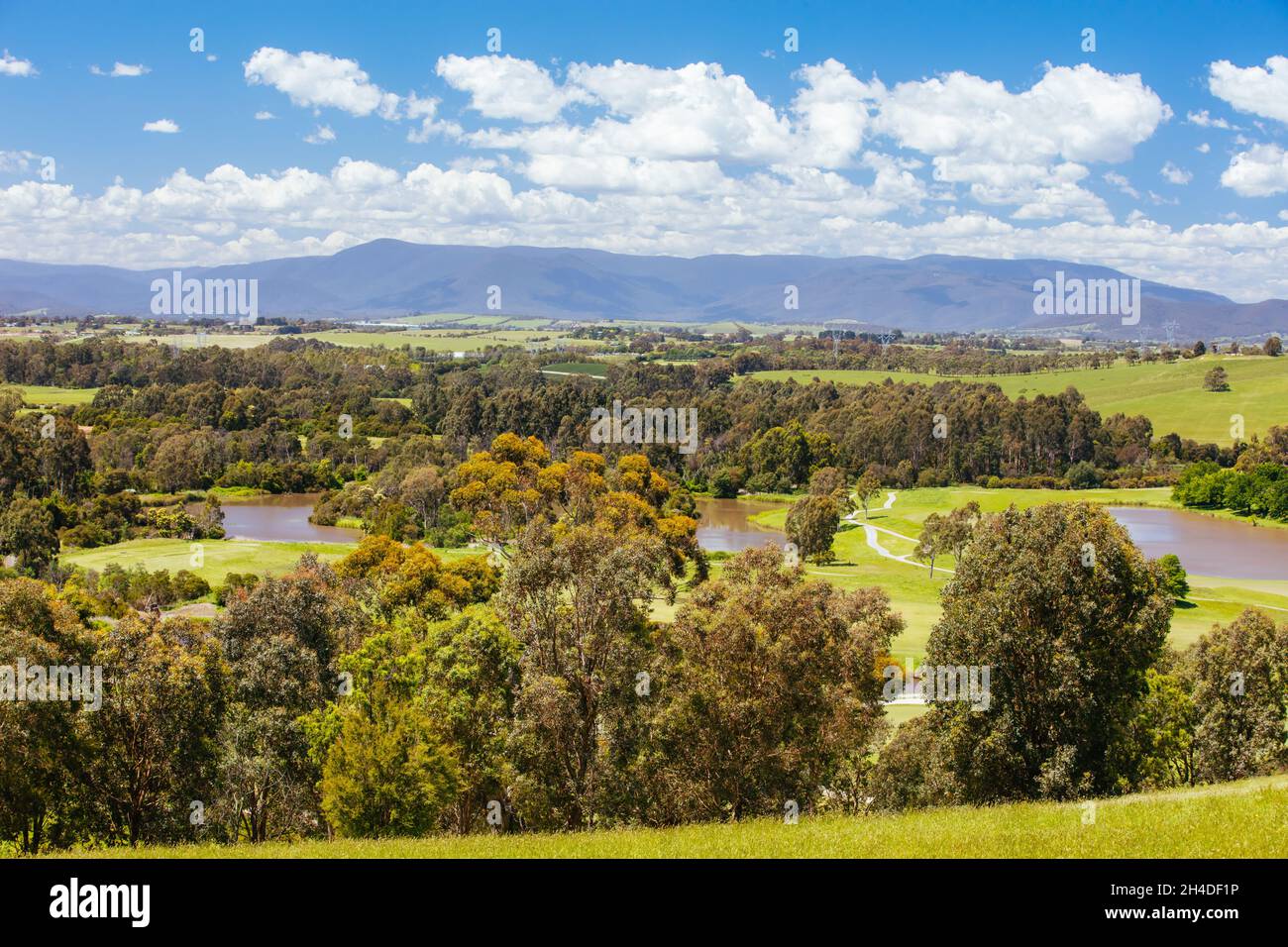 Mount Lofty Circuit Walk in Melbourne Australia Stock Photo - Alamy